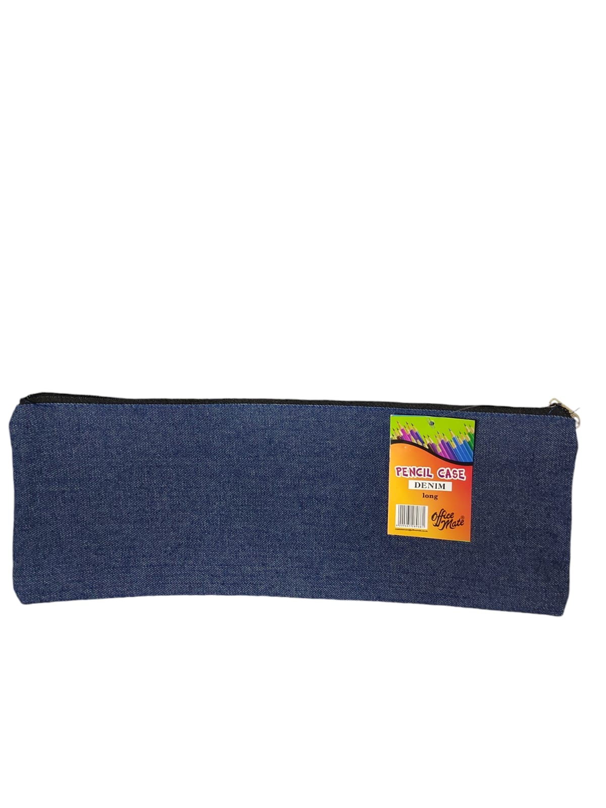 Office Mate Denim Pencil Case – Long | Shalmay Stationers