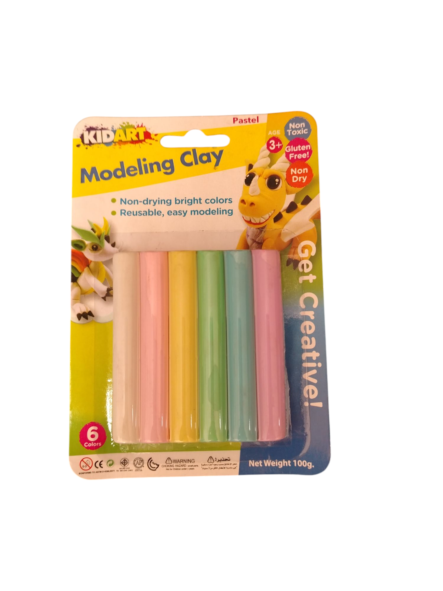 T106 PT 6 Colour Pastel Sticks | Shalmay Stationers