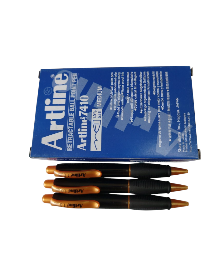 EK7410 Artline Retractable Ball Pen 1.0 mm | Shalmay Stationers