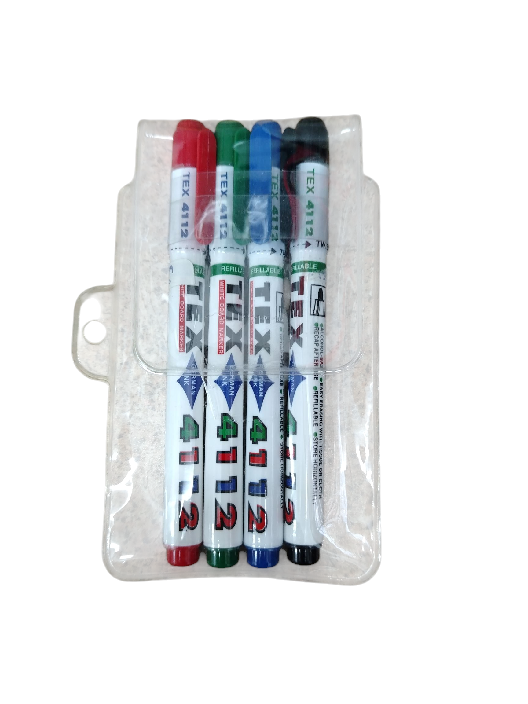 Tex 4112 White Board Marker Thin – Bullet | Shalmay Stationers