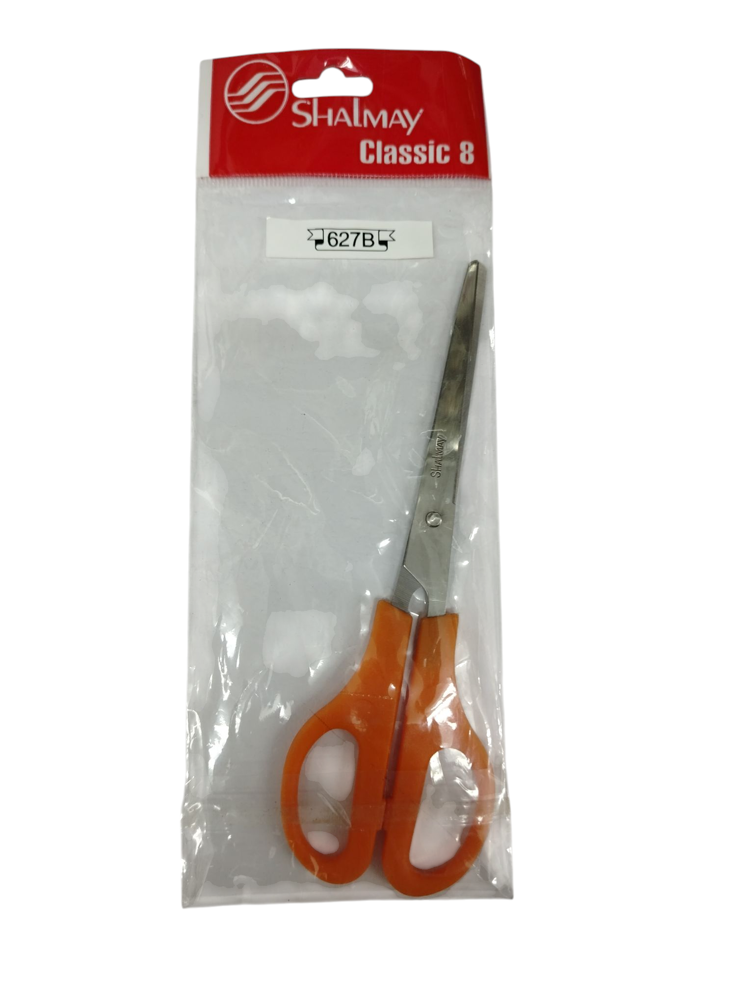 627B 7″ /41044 SCISSORS – OFFICE MATE ORANGE HANDLE | Shalmay Stationers